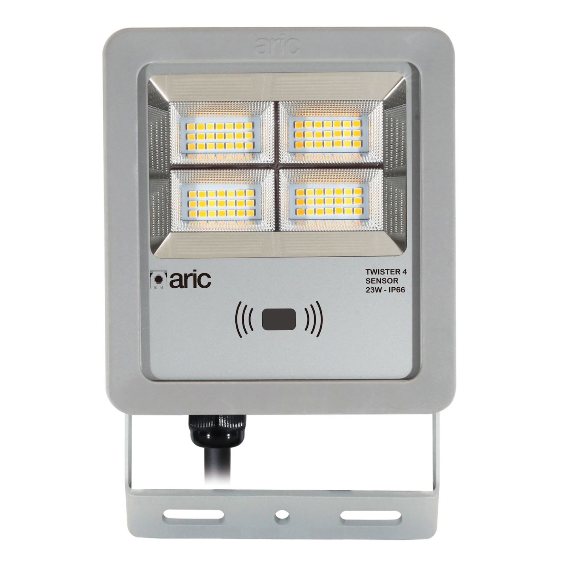 51690 Aric - Projecteur ext. TWISTER 4 23W - 3CCT - Gris