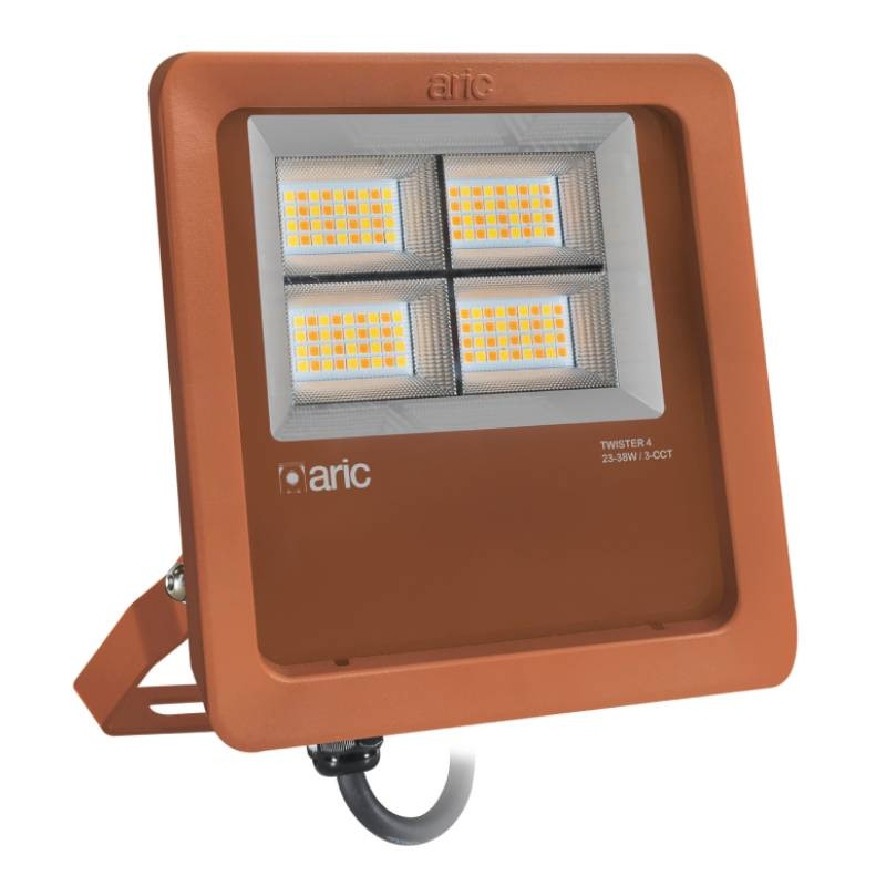 Projecteur extérieur 23-38W - Corten [51685 - Aric]