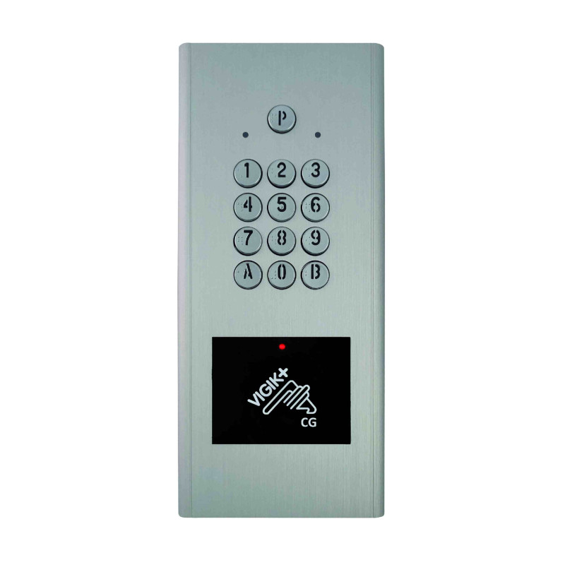 Clavier codé avec lecteur Vigik + intégré [150062-Aiphone]