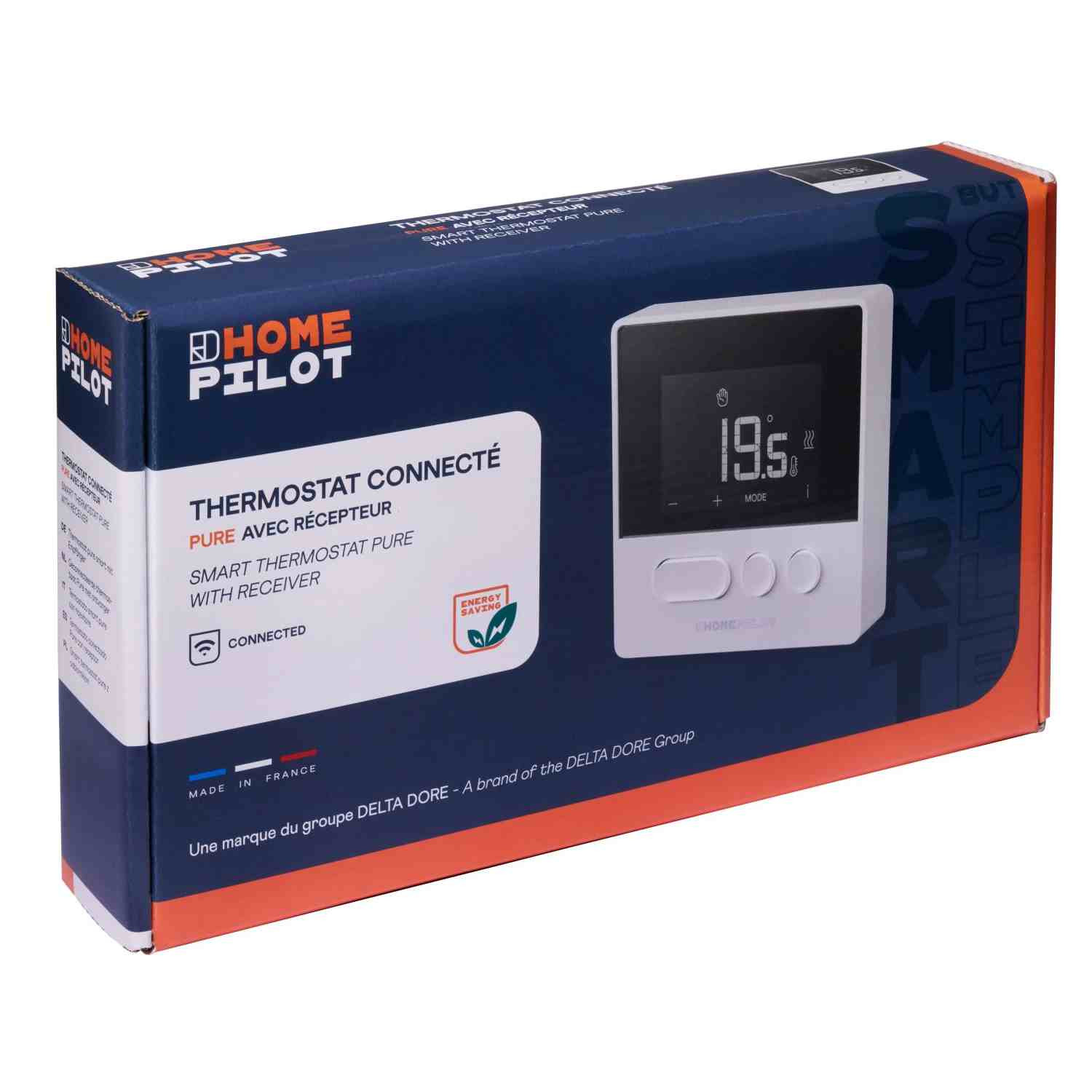 Thermostat connecté Pure avec récepteur Home Pilot - 8130000