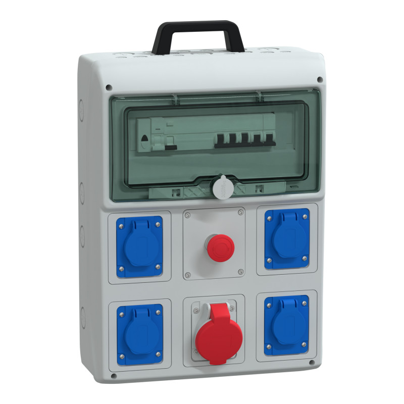 PFR10107 Schneider Electric - Coffret Mureva - 5 prises - 32A