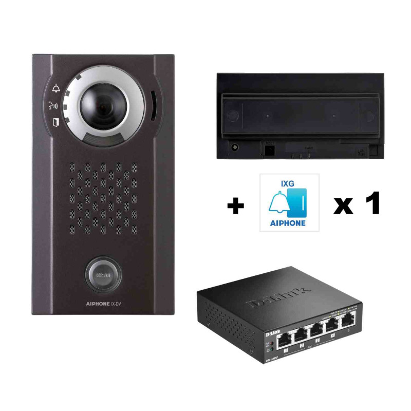 [201020 - Aiphone] Pack vidéo IP programmé réception sur smartphone ...