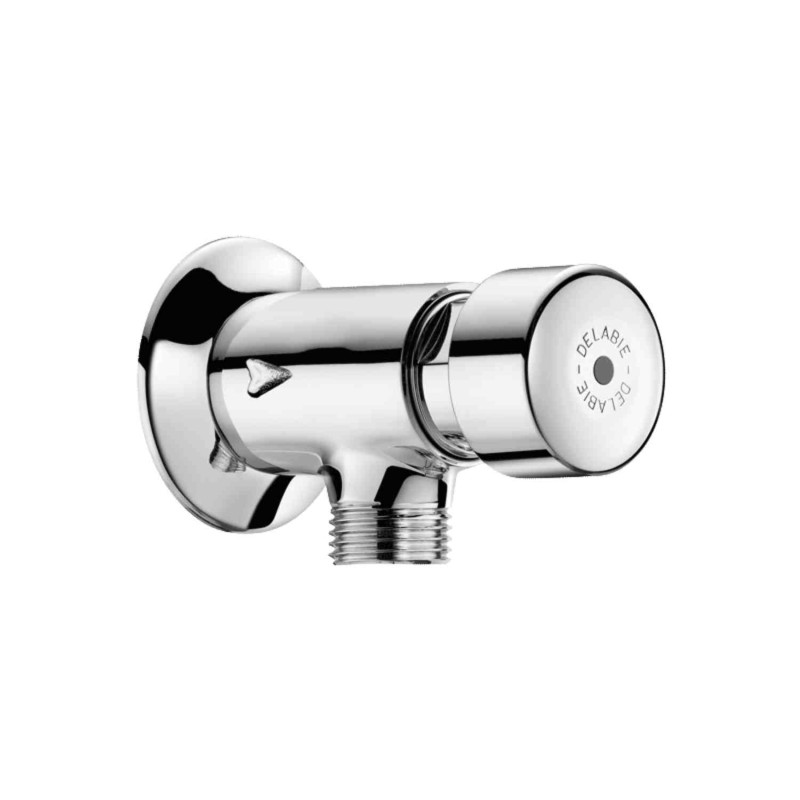 778000 - Delabie - Robinet d'urinoir temporisé TEMPOSTOP - Équerre - M1/2"