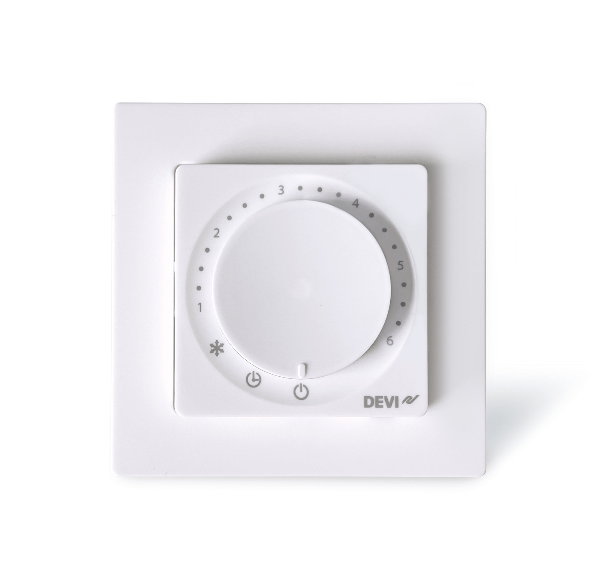 140F1161 Danfoss - Thermostat DEVIreg Room - 16A - Blanc
