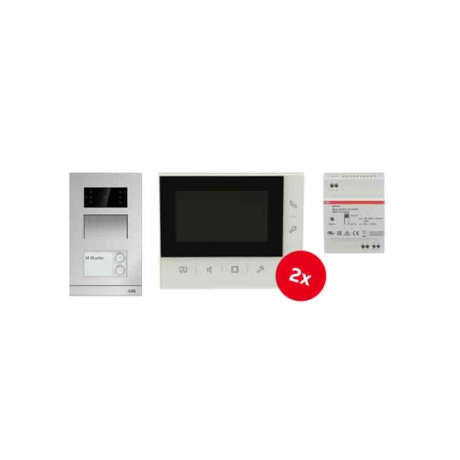 [M20621-ABB] Kit vidéo Mini OS 2 - En saillie