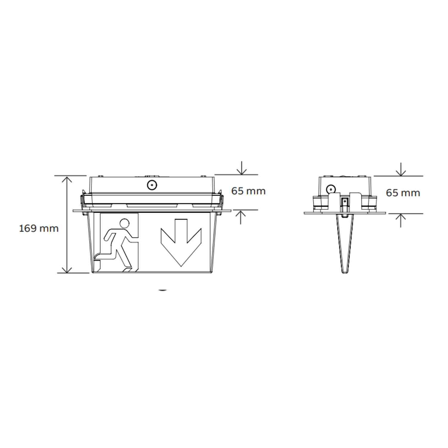 663430 ABB - Porte-étiquettes pour blocs secours PrimEvo+