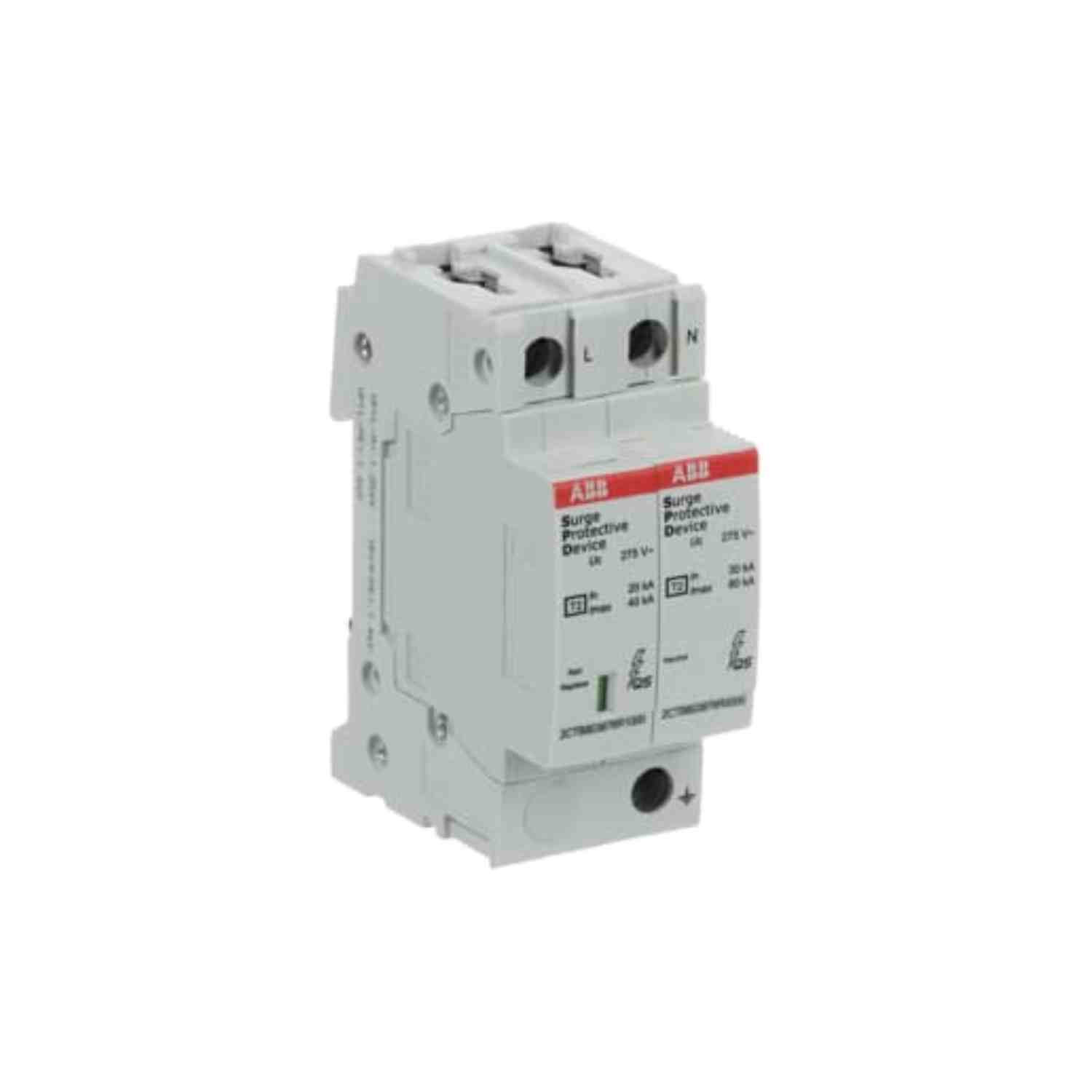 Parafoudre OVR T2 - 1P+N [ABB-2CTB803972R1100 ]