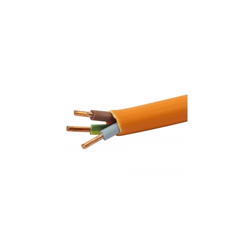 Câble CR1-C1 armé 4G2.5 - Sécurité incendie - Couronne de 2000 mètres