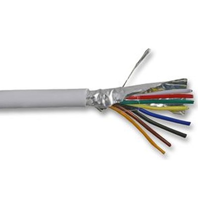 Câble alarme EV6S 10x0,22 BLC AE - vendu par rouleau de 100 mètres