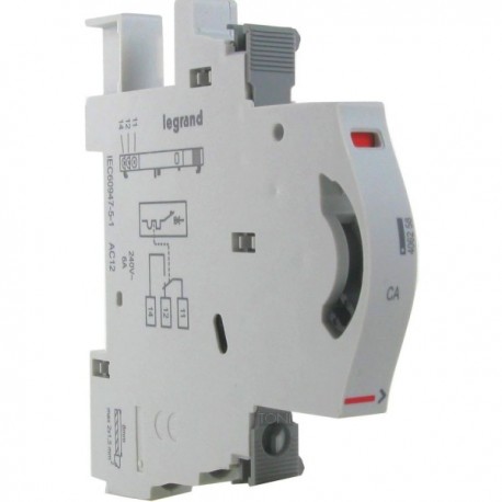 Contact auxiliaire coupure fil pilote DX3 - 6A - 240V