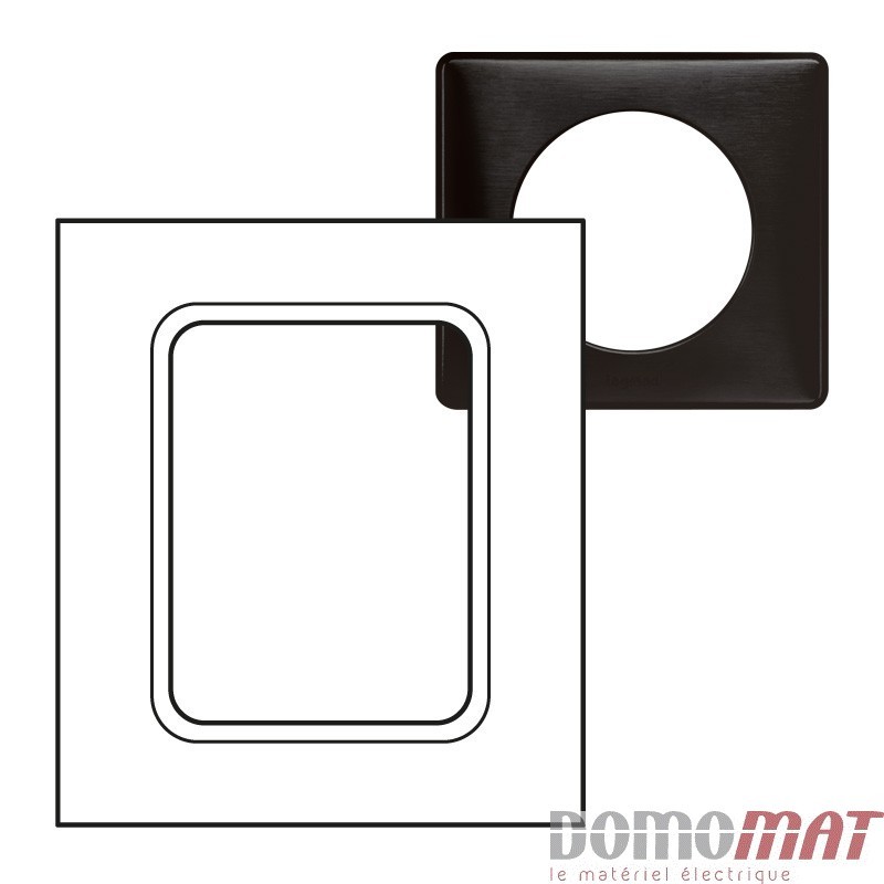 Plaque Céliane Carbone - pour écran 3,5”