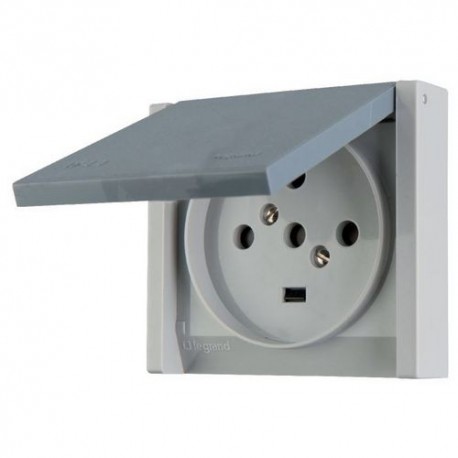 055708 - Prise Plexo 3P+N+T - IP44 par LEGRAND