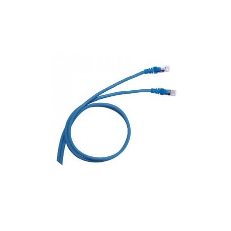 413202 - Cordon double RJ45 pour coffrets brassage Legrand