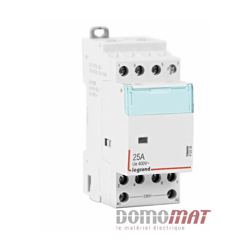 412533 - Contacteur 2o2f puissance de bobine Legrand