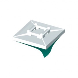 Embase adhésive - U60X - 19x19 mm