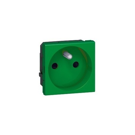 Prise verte antimicrobienne de la gamme Mosaic de Legrand [077116]