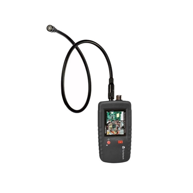 Mini-endoscope industriel vidéo - Caméra HD - LCD 2.4”