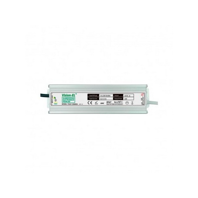 Alimentation électronique pour éclairage LED 24V - 60W
