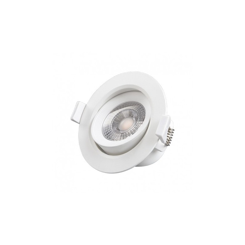 763612 - Spot LED VISION EL 5W - 6000K - Rond - Blanc