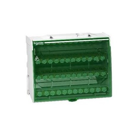 Répartiteur étagé tétrapolaire Linergy - LGY412548 - 125A - 4x12 trous