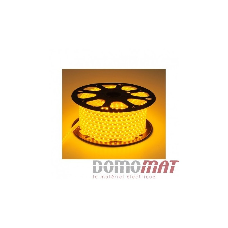 Installez des rubans LED jaunes à prix illuminés chez Domomat