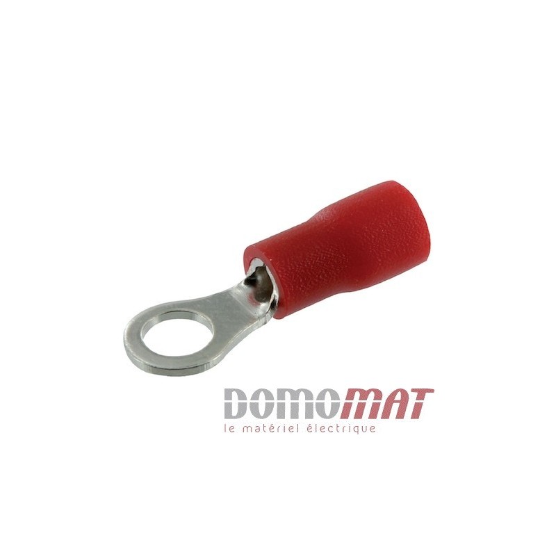 70304 - Eur'ohm - Boite de cosses ø vis 4mm - Rouge