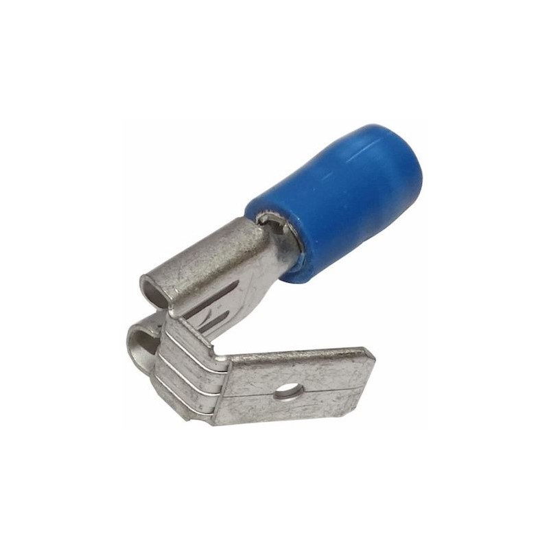 Acheter une boîte de 50 cosses mâle/femelle- Bleu de la marque Eur'ohm