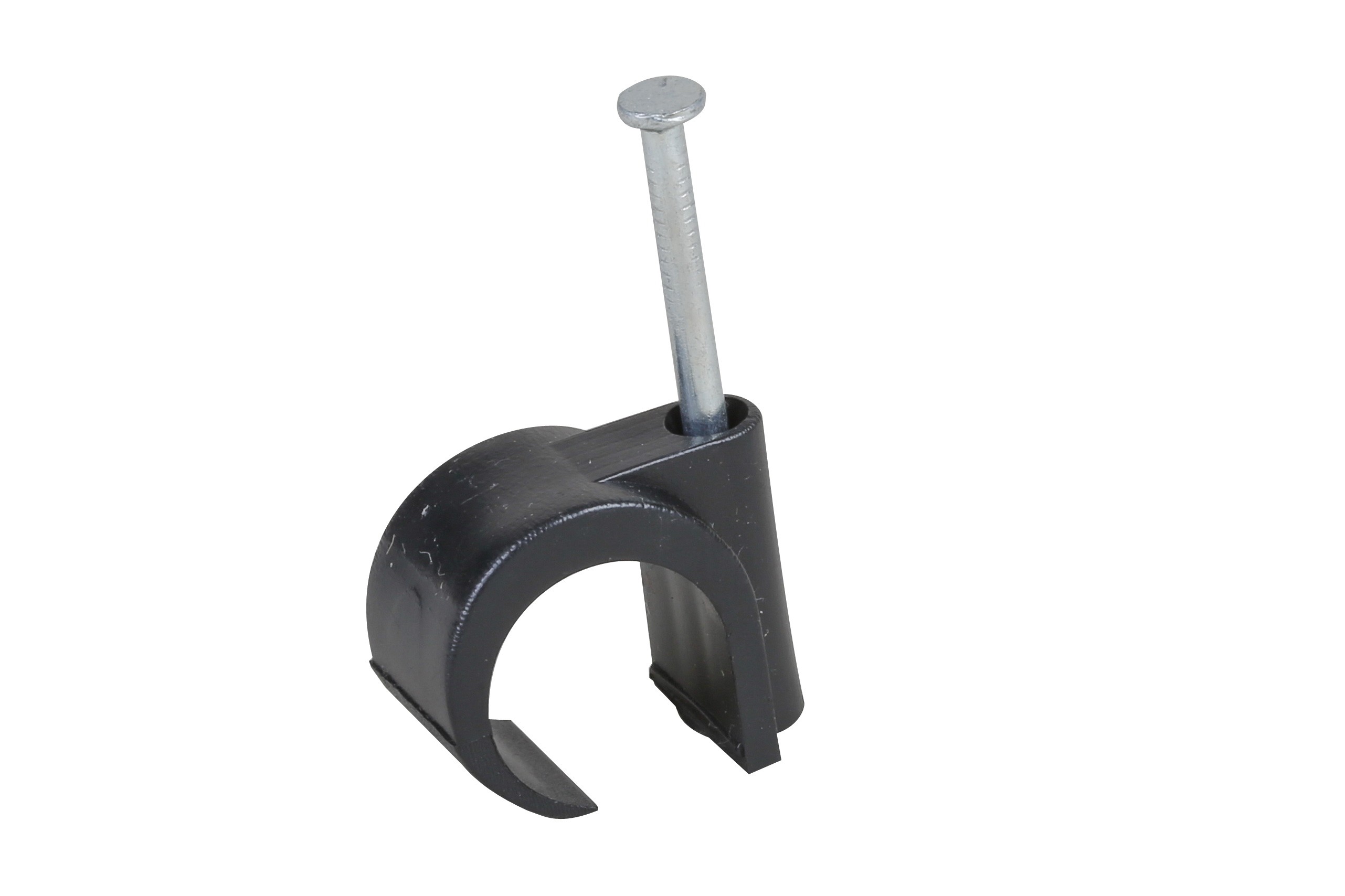 43553 - Lot Eur'Ohm 100 attaches Pontet 12/16x38mm Noir