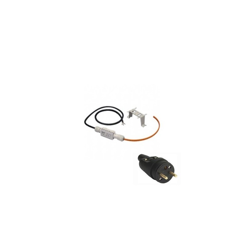 Achetez le Pack de ruban chauffant et fiche mâle sur Domomat.com
