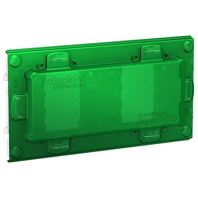 Support de fixation en plastique 4 modules de la gamme Unica