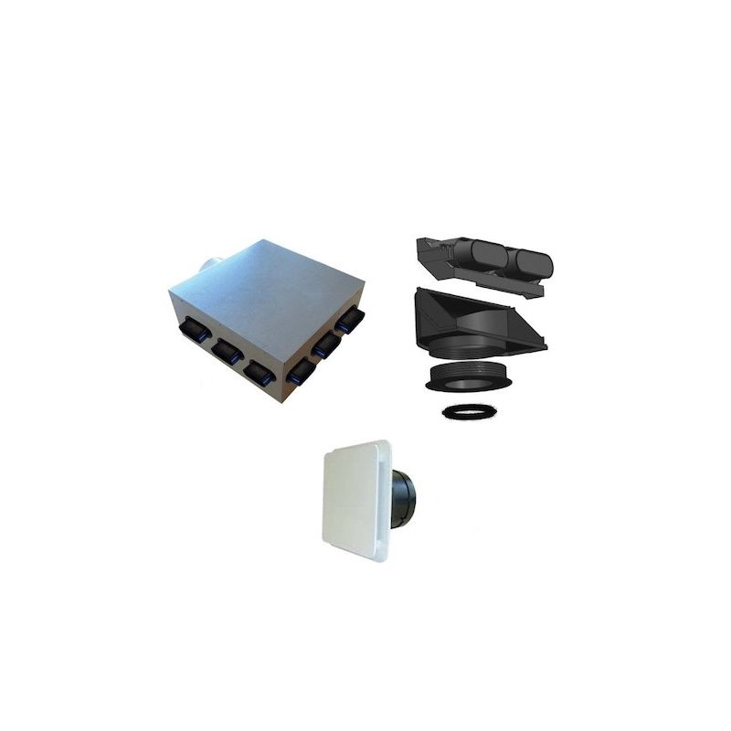 [Unelvent - 600070] Kit bouches insufflation et extraction - VMC IDEO