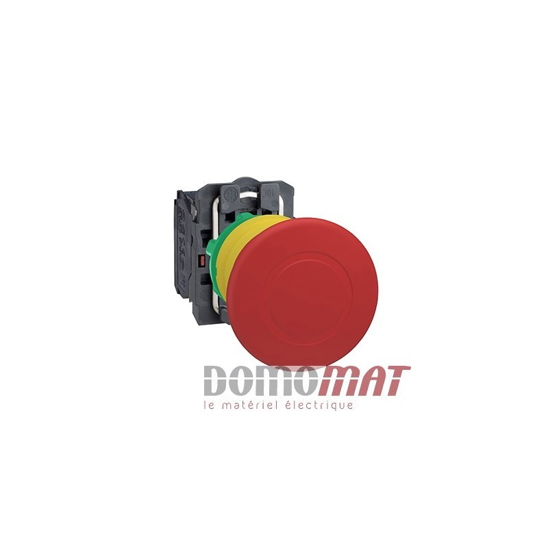 [XB5AS8445 - Schneider Electric] Bouton-poussoir pour arrêt d'urgence