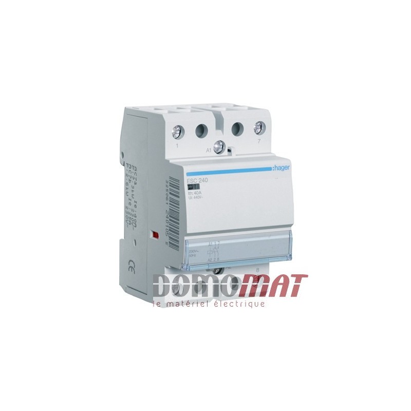 [ESC240 - Hager] Contacteur 40A 2P 2F
