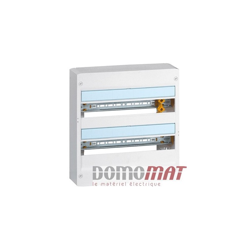 [401222 - Legrand] Coffret Drivia 18 modules - 2 rangées