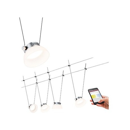 Spots sur câbles tendus