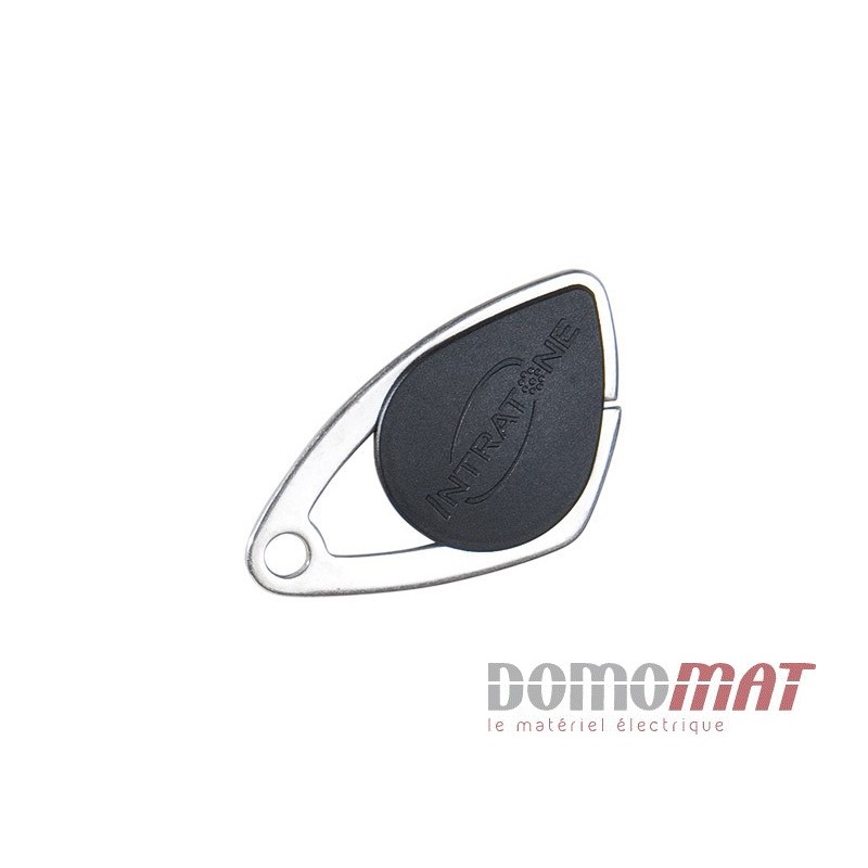 [08-0101 - INTRATONE] Badge de proximité électronique noir - mifare