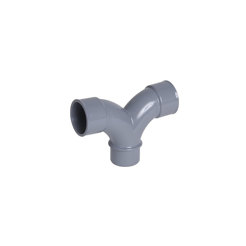 [UOH8 - Nicoll] Raccord double coude PVC pour l'évacuation - ø40mm