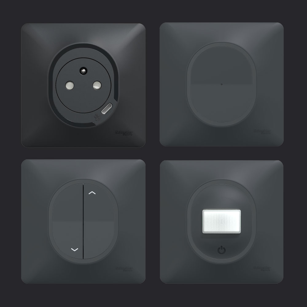 Nouvelle gamme Ovalis Schneider Electric chez Domomat.com