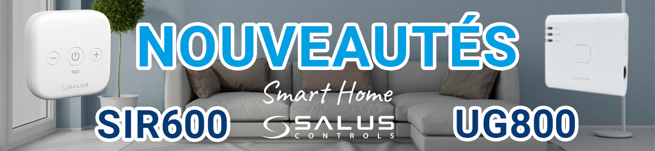 Thermostats intelligents au design élégant et pratique